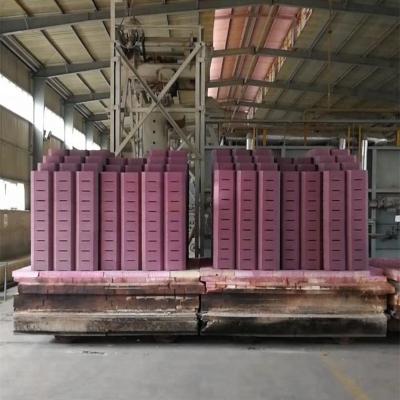 Cina Contenuto di SiO2 3,35 g/cm3 mattoni refrattari per ambienti estremi e condizioni difficili in vendita