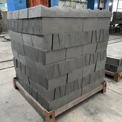 Cina Magnesia Carbon Brick Composite Refractory con Servizio di Decoiling in Nero in vendita