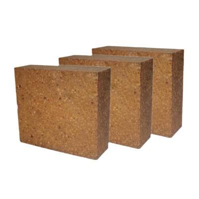 Cina 88% MgO Magnesia Spinel ferro Refractory Fire Resistant Brick per il forno di fusione del rame in vendita