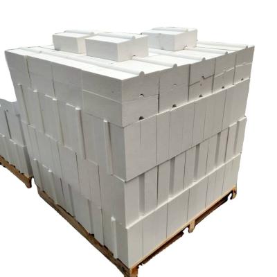 Cina 3.2 mattoni refrattari di corindone bianco a densità di massa per blocchi di mattoni da fuoco di Azs Brick in vendita