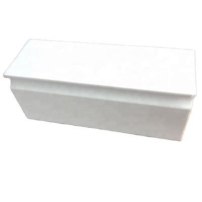 China 20% Apparent Porosity White Fused Cast Azs Refractory Brick for Glass Melting Furnace for sale