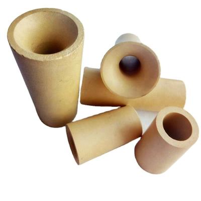 Cina 00,2% Al2O3 e 0,4% SiO2 Contenuto di zirconia ugello ceramico per ugello Tundish personalizzato in vendita