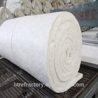 China 20-80mm Thickness Pure White Ceramic Fiber Blanket for Optimal Industry Kiln Insulation for sale
