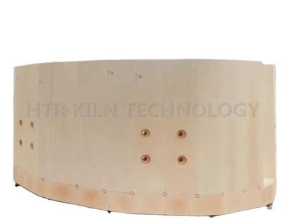 China WS/RT/VF/EPIC/FVP/DCL/FC/VR/TLC Gietmethode AZS Refractair voor glaswerk ZrO2 32-44% Te koop