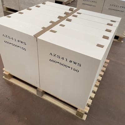 China Super-klasse vuurvastheid AZS bakstenen essentieel voor de bouw van glasovens Te koop