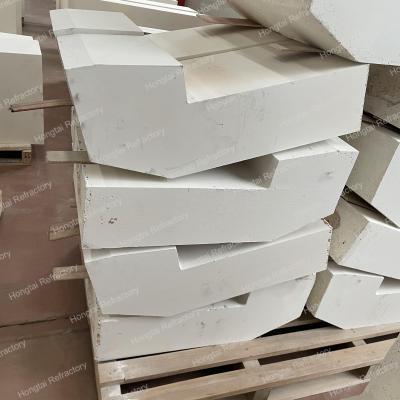 China Optimaliseer de prestaties van de splijtwand met gevormde AZS-blokken met een hoger MgO-gehalte Te koop