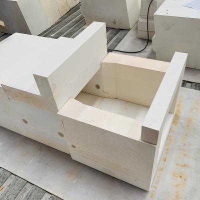 Cina 36 AZS Brick Top Choice per forno di vetro da blocco fuso in vendita