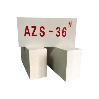 Китай Другие названия Цирконий корунд кирпичи Al2O3 Сплавленный AZS 33 36 41 Блок для стеклянной печи продается