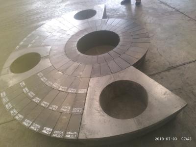 China Grafiet Magnesia Magnesium Carbon Bricks voor hoogtemperatuurbestendige stalen ketel Te koop