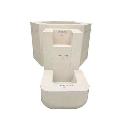 China Rottami Fuso Fuso AZS Zirconia Corindone Refractory Bricks A prezzi accessibili e duraturi for sale