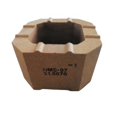 Cina 3.02g/cm3 DENSITÀ BOLLICIA I mattoni di magnesia la scelta definitiva per i rigeneratori di forno di vetro dei fornitori di mattoni in vendita