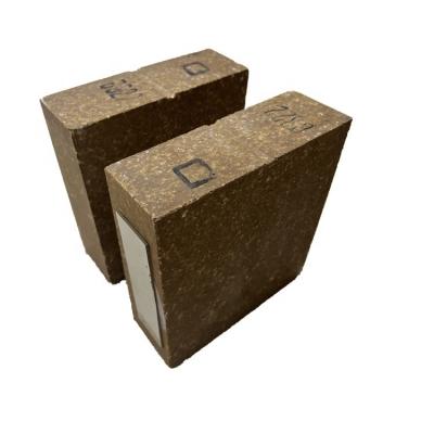 Cina Block Magnesia Alumina Spinel Refractory Brick per zone di transizione superiori e inferiori 13-16% Porosità apparente Durable in vendita
