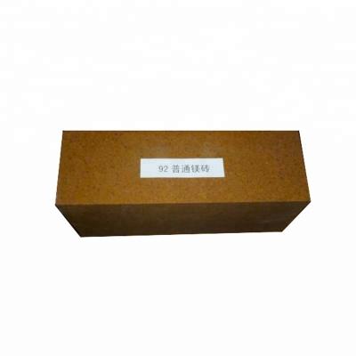 Cina 95% 97% 98% MGO mattoni di magnesia per il forno a densità di massa 3,02 g/cm3 e contenuto di CaO 3,0 per refrattario in vendita