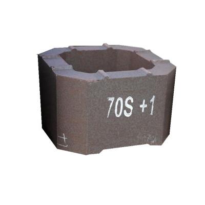 Cina AOD Furnure Refractory Bricks Magnesite Chrome Bricks Con 0% di SiC e 1550 RUL in vendita