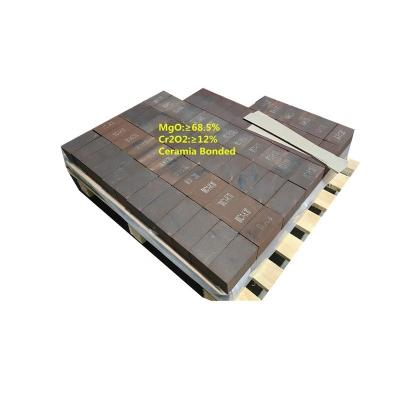 Cina AOD Furnure Refractory Bricks Magnesite Chrome Bricks Con 0% di SiC e 1550 RUL in vendita