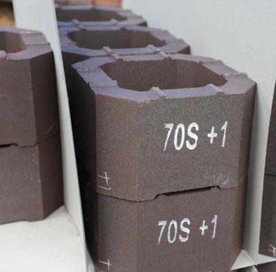 Cina AOD Furnure Refractory Bricks Magnesite Chrome Bricks Con 0% di SiC e 1550 RUL in vendita