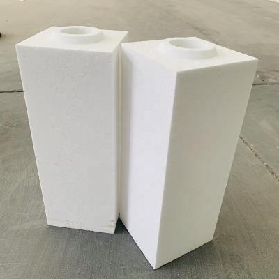 Cina Linea di scoria resistente allo stripping Corindone mattoni Forno elettrico Stabilità della linea di scoria in vendita