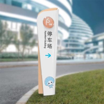 Cina I sistemi interni del contrassegno di Wayfinding dell'ospedale progettano professionale su misura in vendita