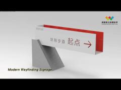 Parking Modern Wayfinding Signage Interior / Exterior Multi Function