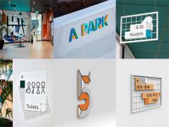 Commercial Building Wayfinding Signage System Indoor Directory Signage