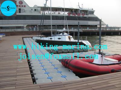 China plastic pontoon for floating platform for sale