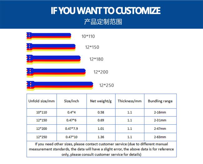 Hook and loop tape packaging