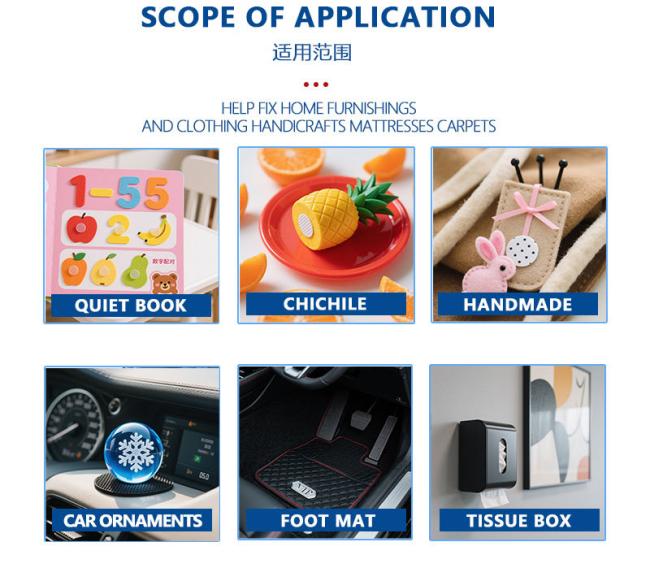 Hook and loop product in packaging