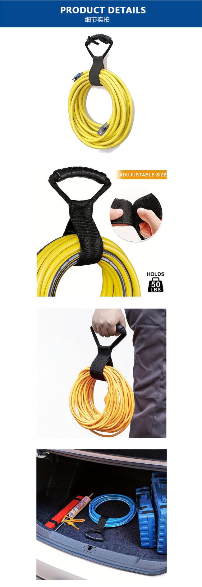 Hook and loop tape applied to fabric material