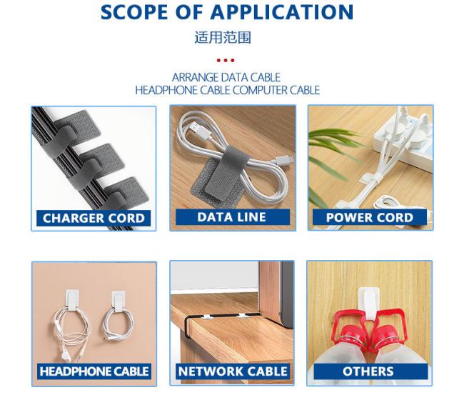 Hook and loop tape application on garment