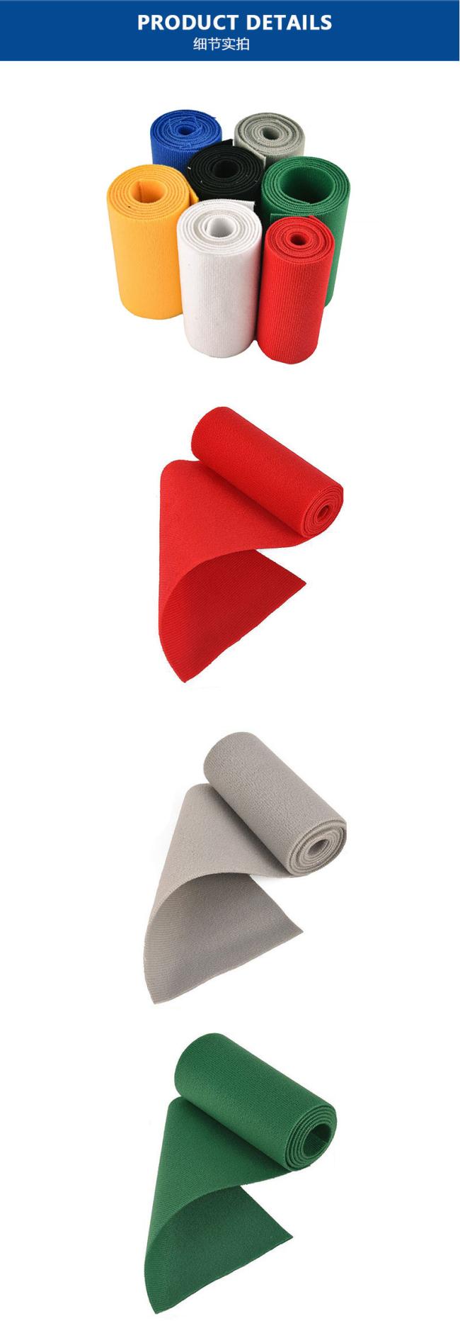 Self-adhesive hook and loop tape application