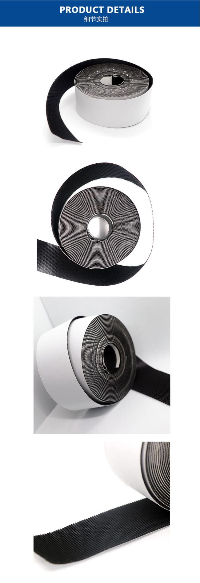 Hook and loop fastener size variations