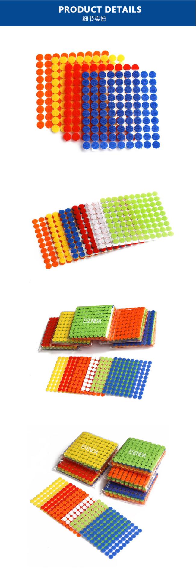 Hook and loop dots adhesive strength demonstration