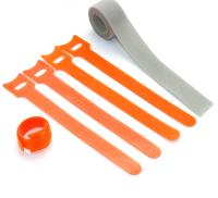Quality 150mm Hook And Loop Cable Tie UV Resistant Customization For Charging Cable for sale