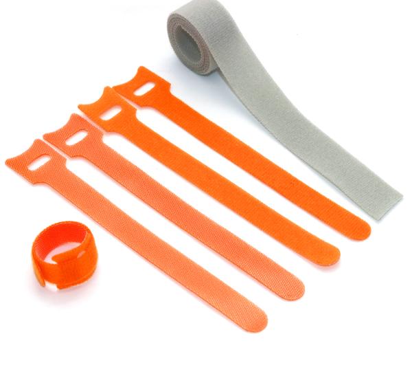 Quality 150mm Hook And Loop Cable Tie UV Resistant Customization For Charging Cable for sale
