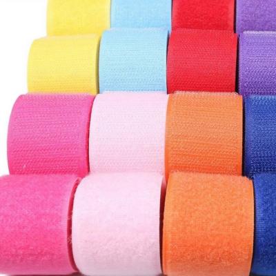 China 25m Sewable Hook And Loop Heat Resistance Customizable For Clothes And Shoes for sale