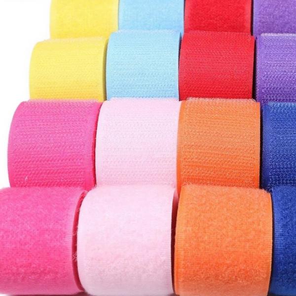 Quality 25m Sewable Hook And Loop Heat Resistance Customizable For Clothes And Shoes for sale
