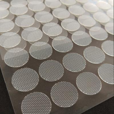 China Transparent Adhesive Hook And Loop Nylon Hook And Loop Dot Heat Resistance for sale