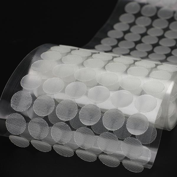 Quality Transparent Adhesive Hook And Loop Nylon Hook And Loop Dot Heat Resistance for sale