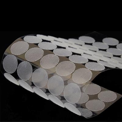 China Transparent Adhesive Hook And Loop Nylon Hook And Loop Dot Heat Resistance for sale
