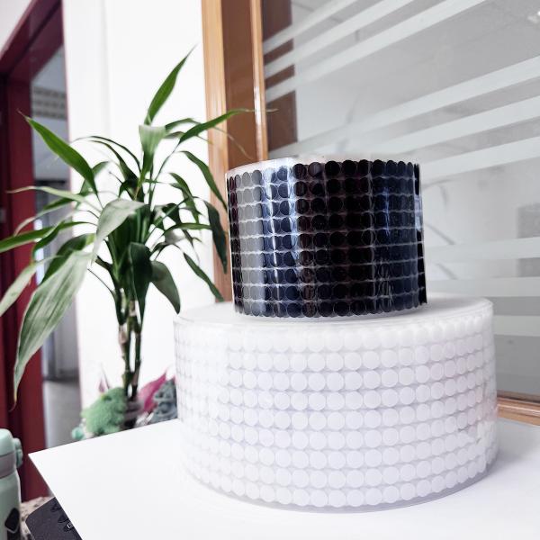 Quality Black And White Adhesive Hook And Loop Sustainable 10mm 15mm 20mm Hook And Loop for sale