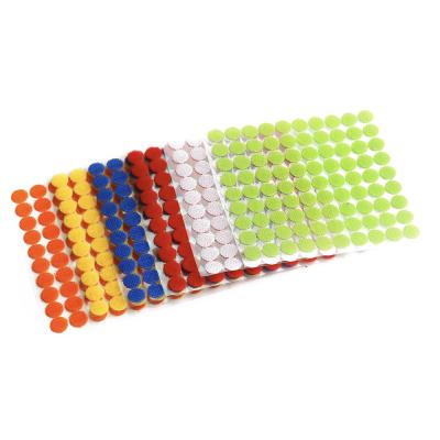 China Customization Adhesive Hook And Loop Double Sided Hook And Loop Dot 10mm for sale