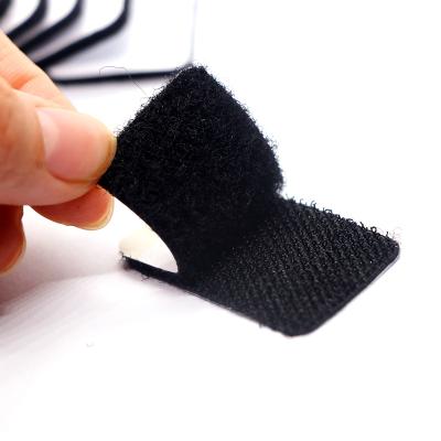 China Rectangular Hook And Loop Carpet And Screen Window Fixation Double Sided Hook Tape Te koop