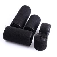 Quality Black And White Sewing Hook And Loop Glue Free Sew On Hook And Loop For Clothing for sale