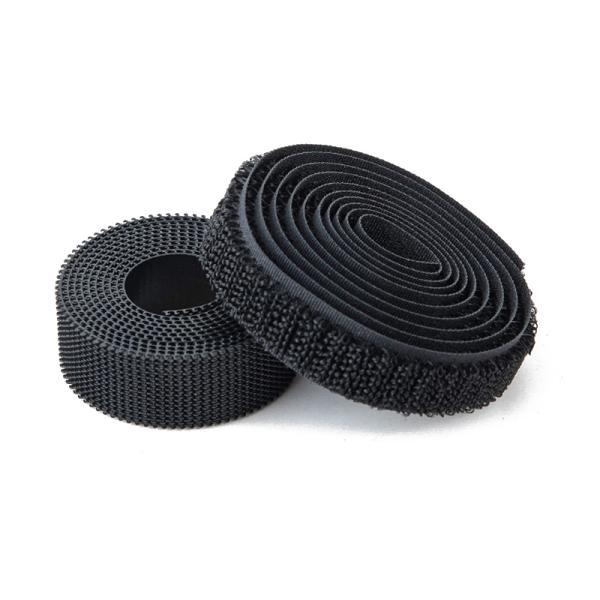 Quality Black And White Sewing Hook And Loop Glue Free Sew On Hook And Loop For Clothing for sale