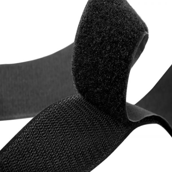 Quality Black And White Sewing Hook And Loop Glue Free Sew On Hook And Loop For Clothing for sale