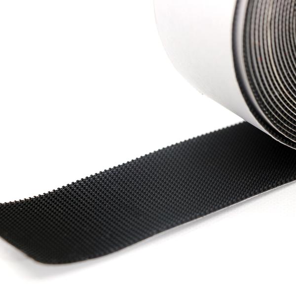 Quality Black And White Molded Hook And Loop Non Pilling Hook And Loop Fastener for sale