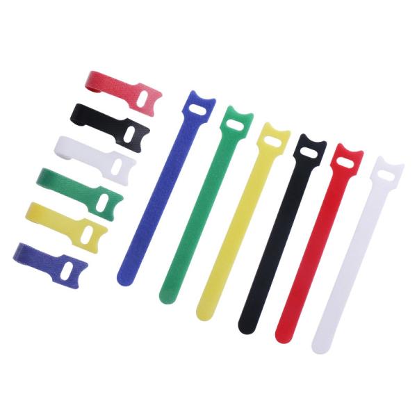 Quality T Shaped Cat Head Cable Management Straps 10mm 70% Polyester 30% Nylon Household for sale