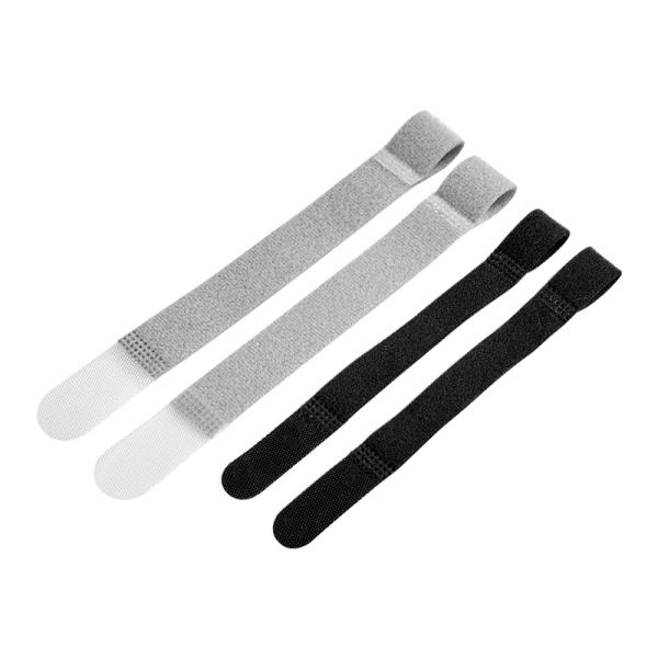 Quality Black Back To Back Hook And Loop P Shaped Hook And Loop Tape For Data Cable And for sale