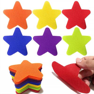 China Customised Hook And Loop Stickers Irregular Shaped For Kindergarten Decoration for sale