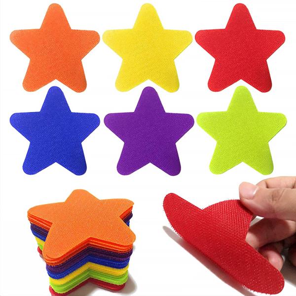 Quality Customised Hook And Loop Stickers Irregular Shaped For Kindergarten Decoration for sale